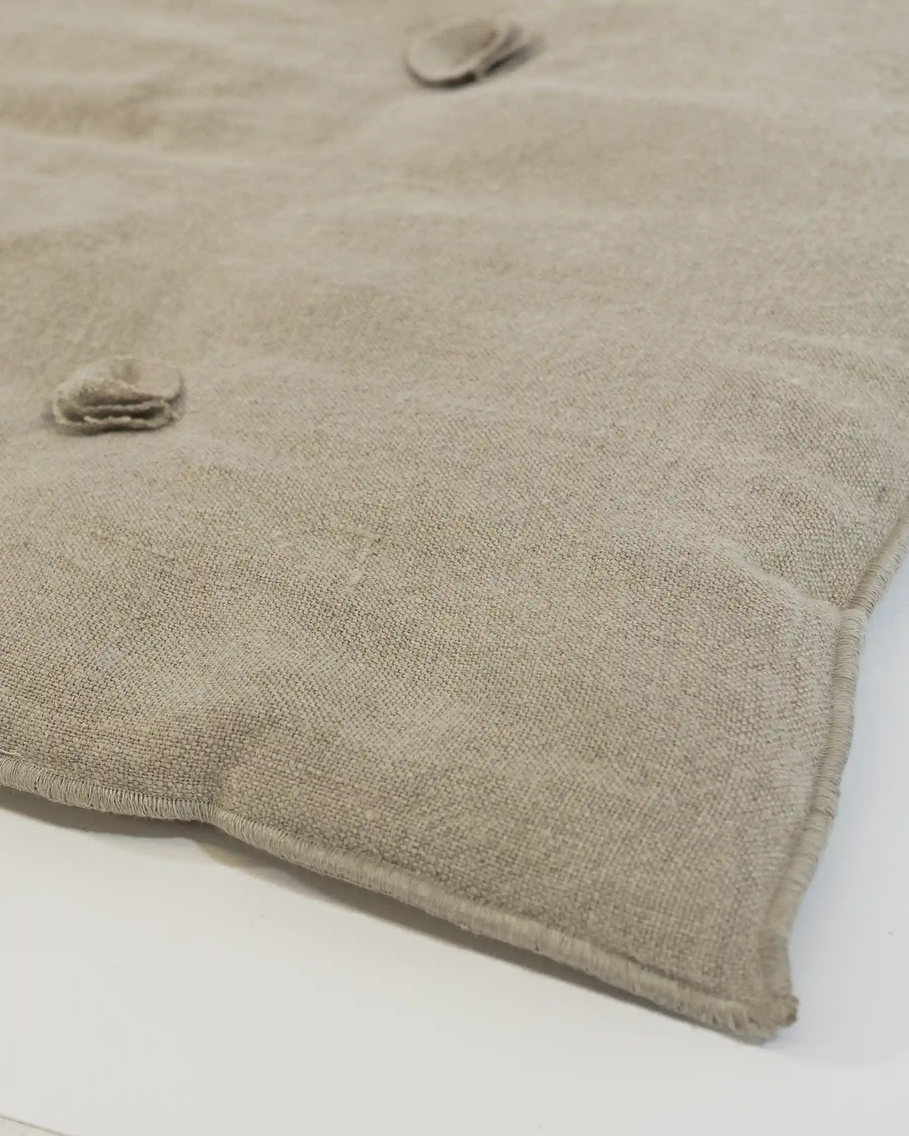 KALELI topper in linen 170 x 70 x 4 cm