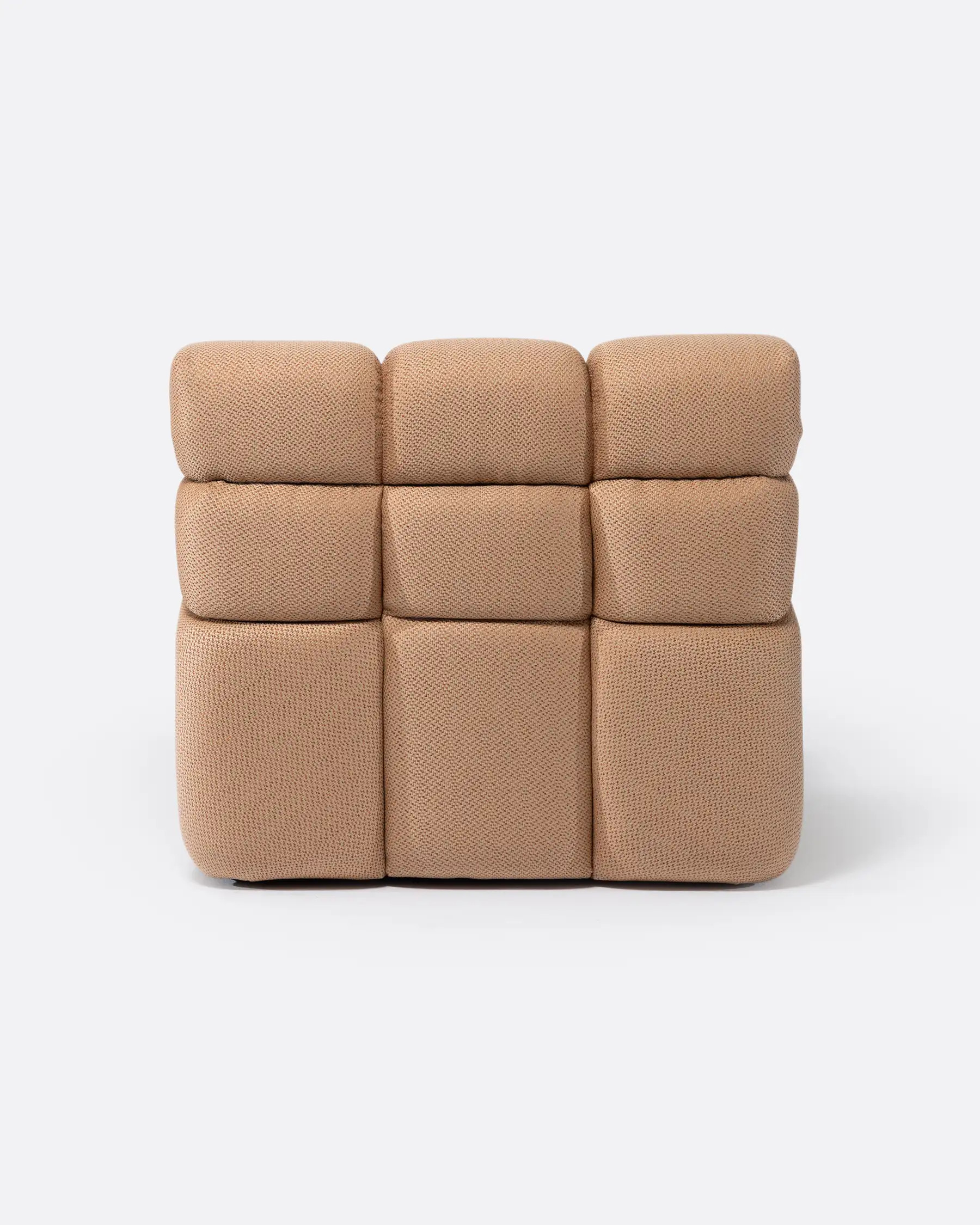 Sofá modular de exterior CHOPIN 1 plaza de olefina reciclada 89 x 93 x ...