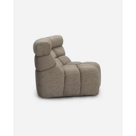 CHOPIN modular round corner sofa in recycled olefin 130 x 97 x 80 cm in ...