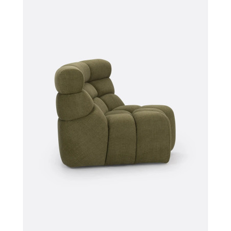 CHOPIN modular round corner sofa in recycled olefin 130 x 97 x 80 cm in ...